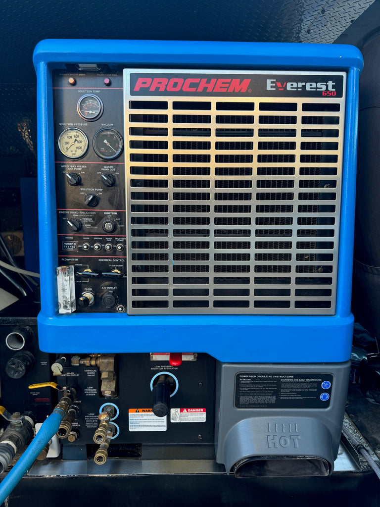 2011 Ford E250 cargo van carpet cleaning van fully loaded – CLEANING DEPOT STORE