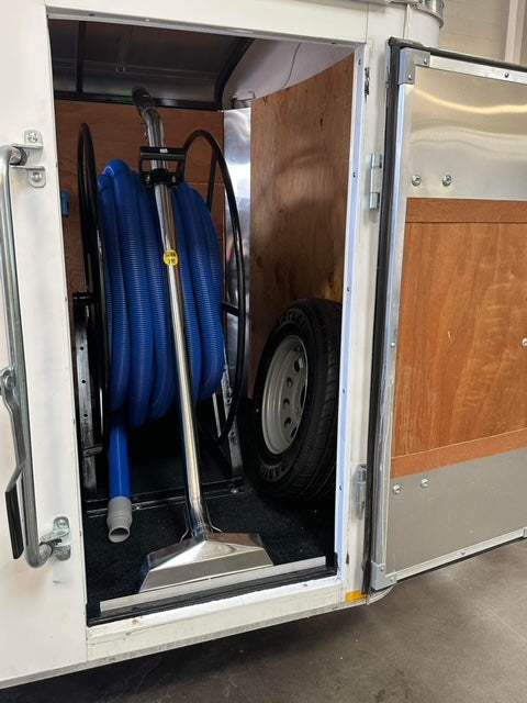 Fully Loaded Carpet Cleaning Trailer for sale 5 by 8 Hydramaster Boxxe ...