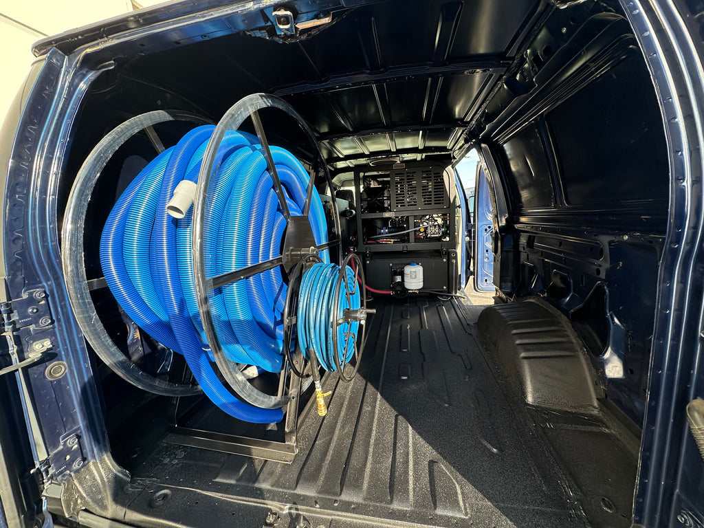 2014 Ford E250 cargo van carpet cleaning van fully loaded – CLEANING ...