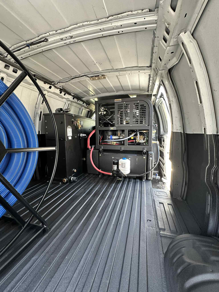 Carpet Cleaning Dream Van , Fully Loaded, Brand New Titan truckmount ...