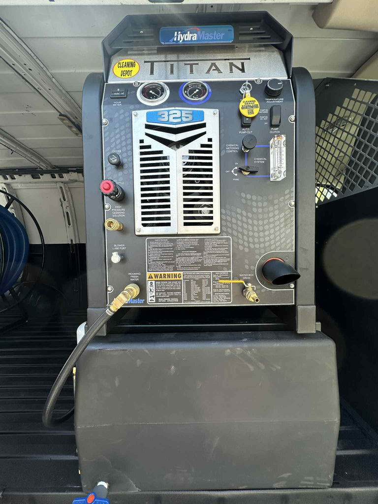 Carpet Cleaning Dream Van , Fully Loaded, Brand New Titan truckmount ...