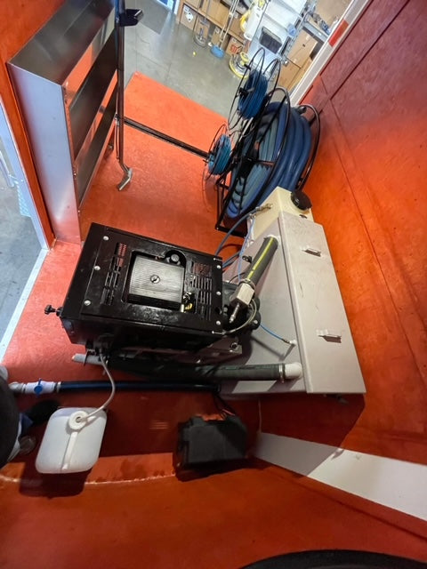 BRAND NEW 2022 6x10 cargo trailer with Sapphire/Prochem Rage Truckmoun – CLEANING DEPOT STORE