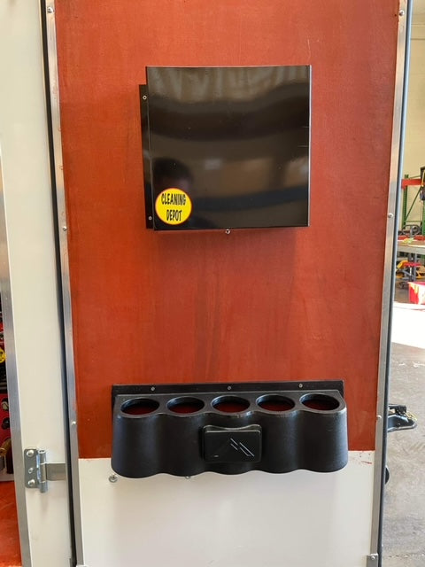 BRAND NEW 2022 6x10 cargo trailer with Sapphire/Prochem Rage Truckmoun – CLEANING DEPOT STORE