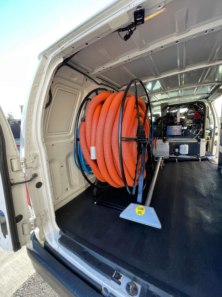 2012 FORD EXTENDED E150 HEAVY DUTY CARPET CLEANING VAN FULLY LOADED BO ...