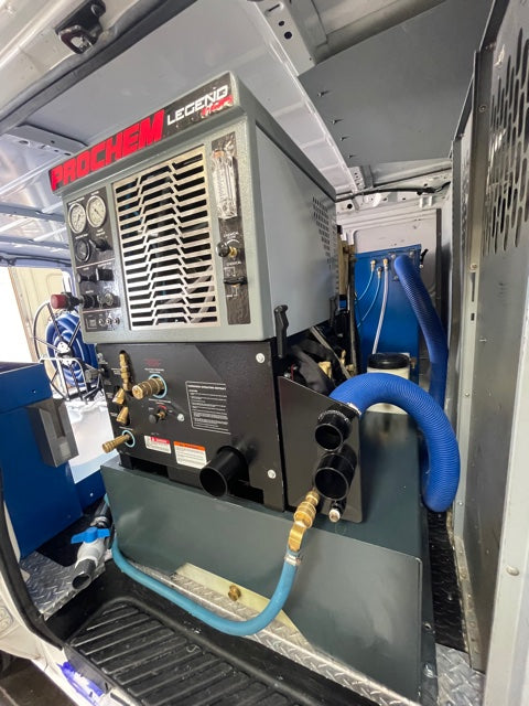 CARPET CLEANING VAN FULLY LOADED E250 WITH PROCHEM LEGEND GT – CLEANING ...