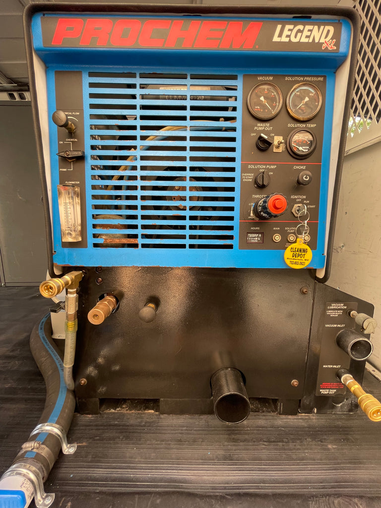 GMC SAVANA 3500 with PROCHEM LEGEND XL Carpet Cleaning Van fully loade ...